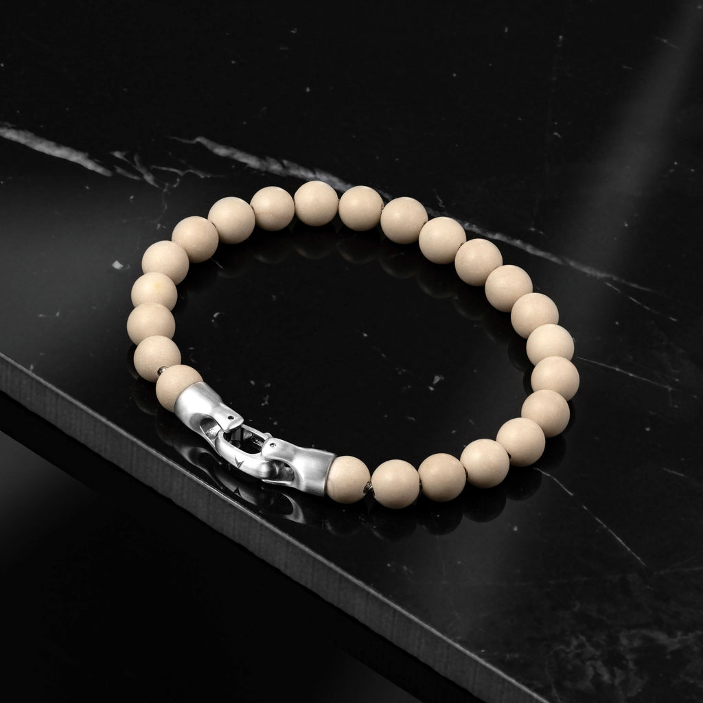 8mm Bead Bracelet - Riverstone | Vincero & Vincero Collective