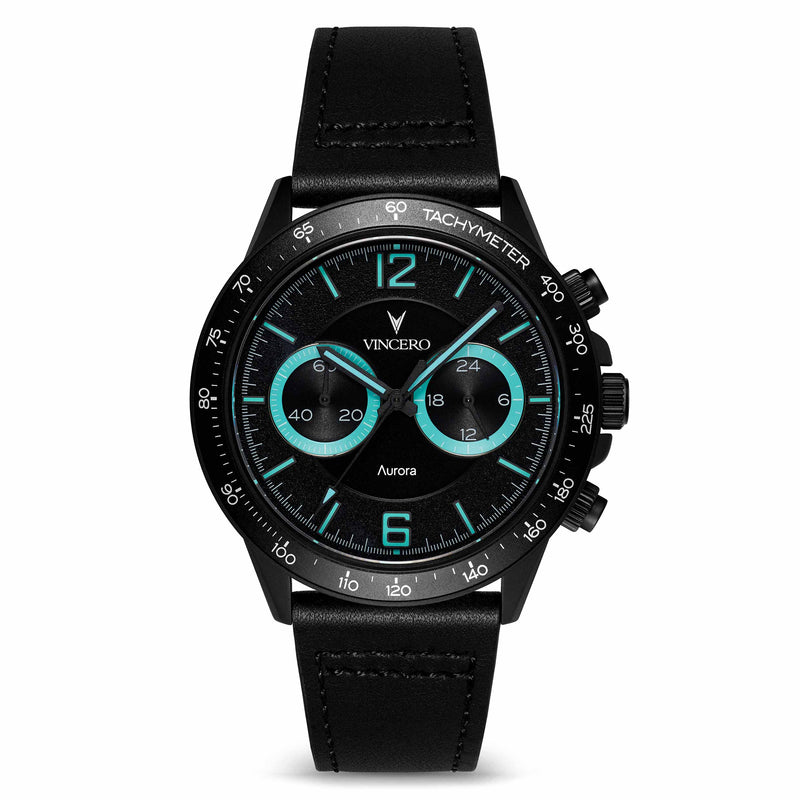 The Apex - Silver/Black | Vincero Watches & Vincero Collective