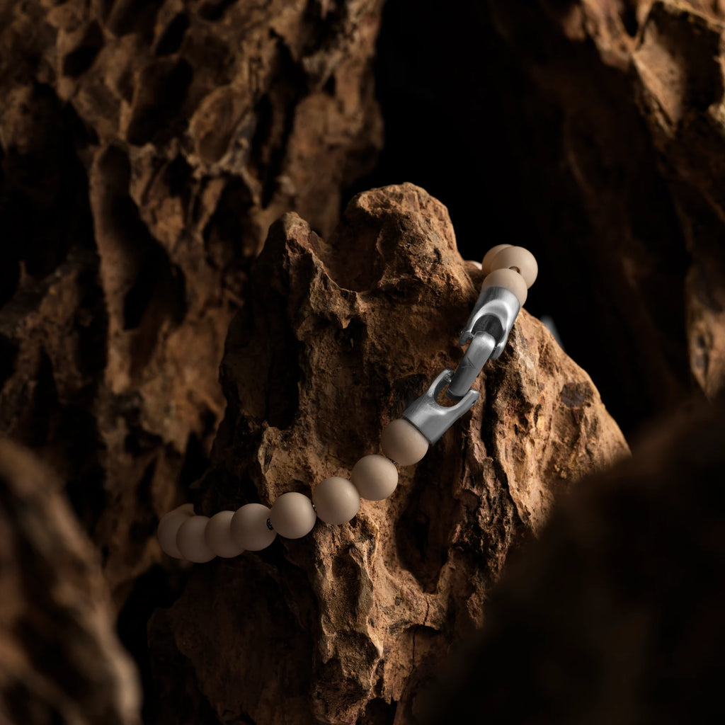 8mm Bead Bracelet - Riverstone | Vincero & Vincero Collective
