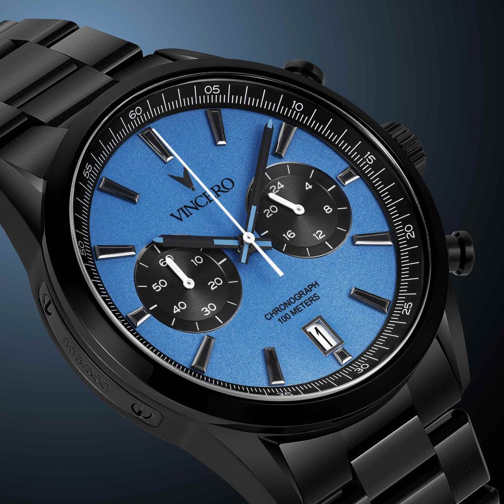 Limited Edition Chronograph - Blue Phantom | Vincero Watches & Vincero ...