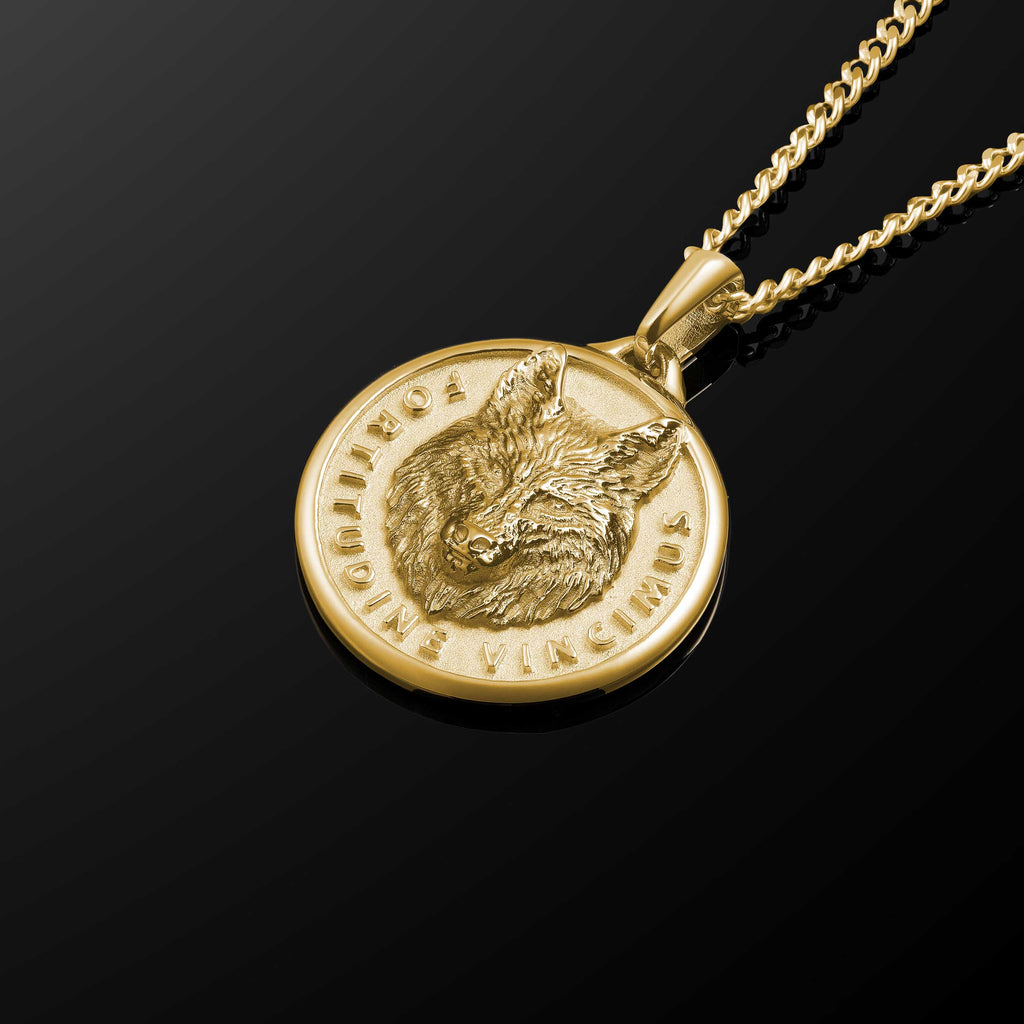 Built Different: Wolf Pendant - 14K Gold | Vincero & Vincero Collective