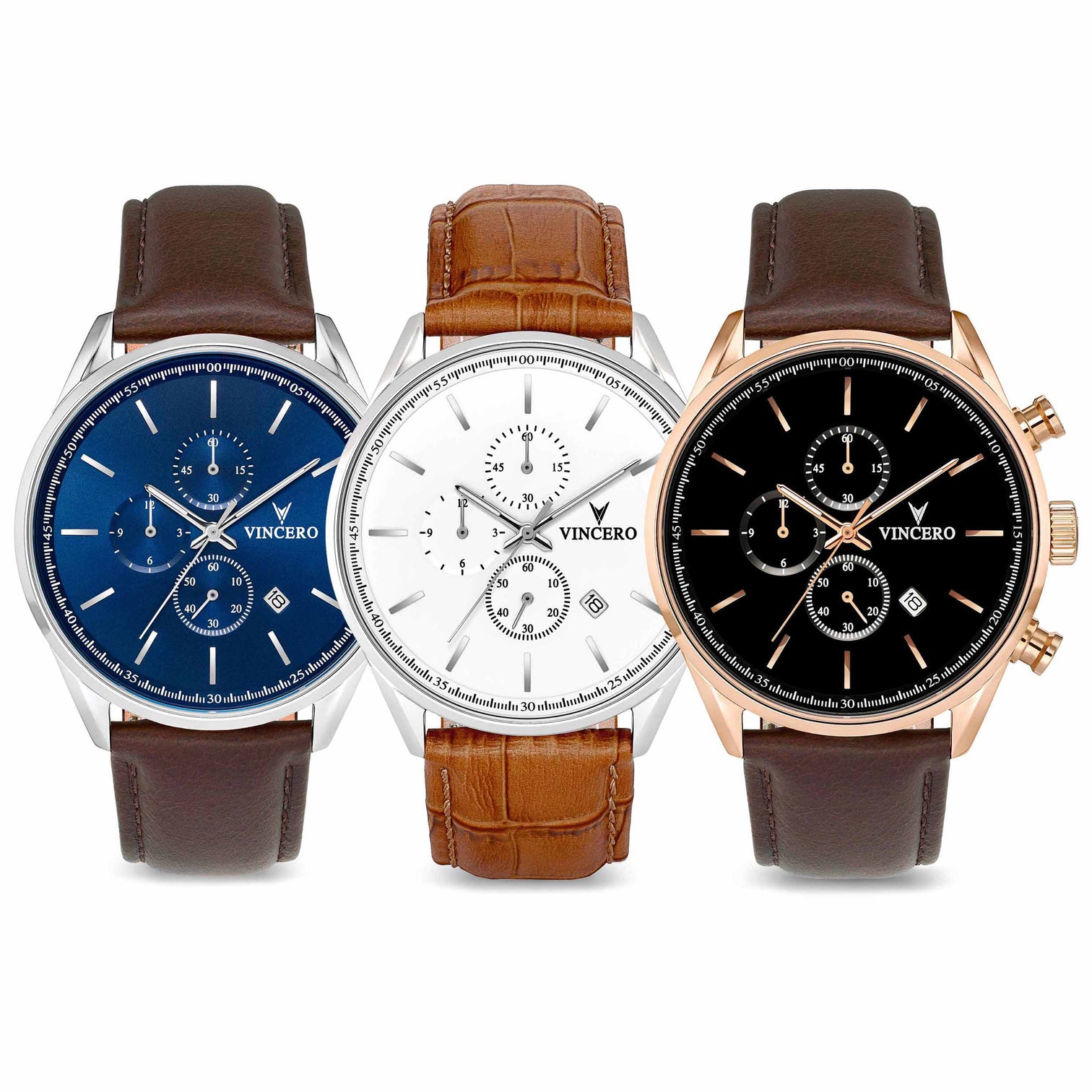 Men's Big Face Watches | Oversized Large Face Watches & Vincero Collective