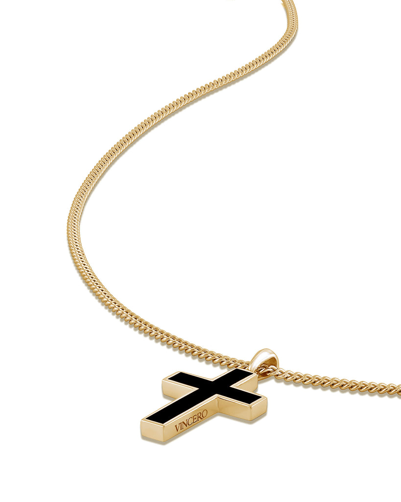 Stone Cross Set - Gold & Vincero Collective