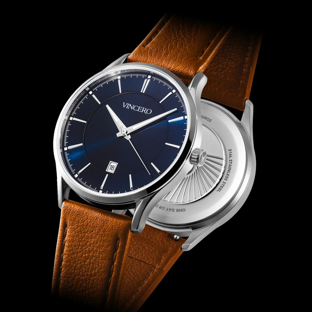 Men's Dress Watch - Blue Sands | Vincero Collective