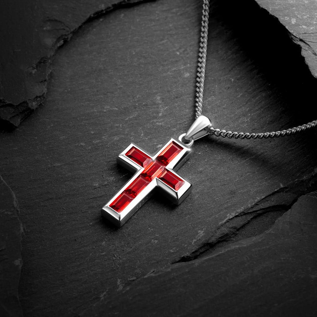 Stone Cross Set - Ruby Set & Vincero Collective