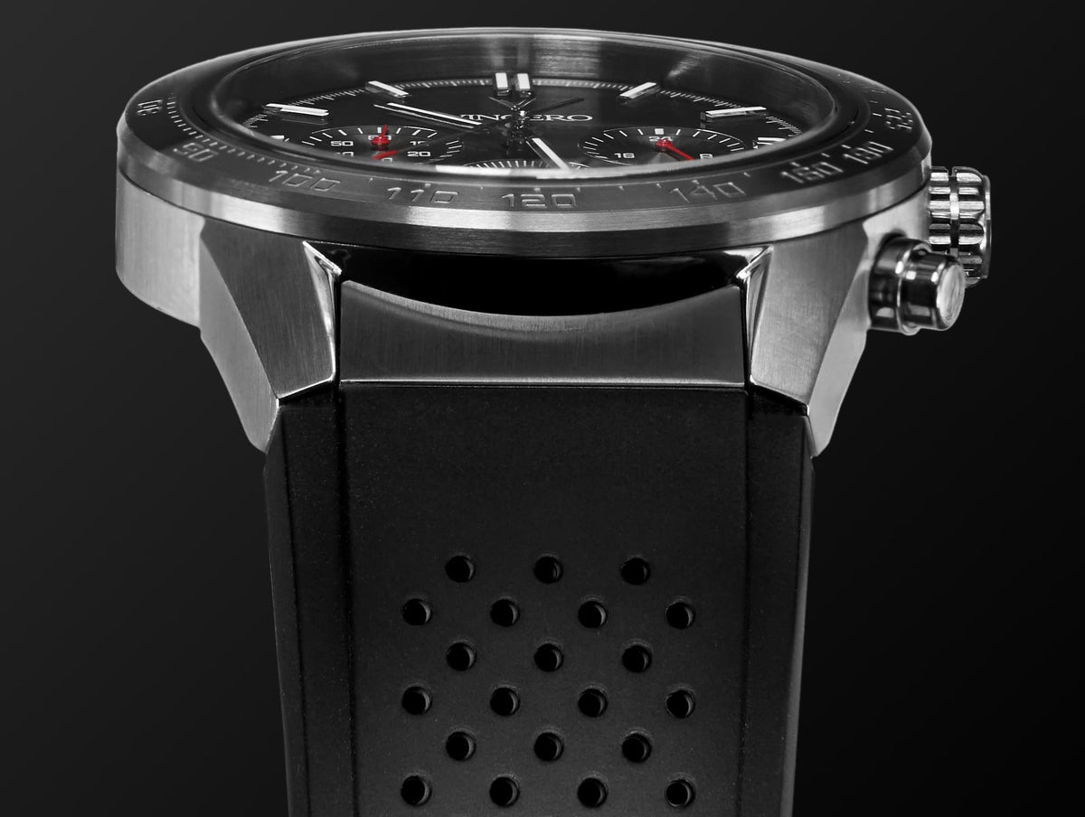 The Rogue - Gunmetal + Red | Vincero Watches & Vincero Collective